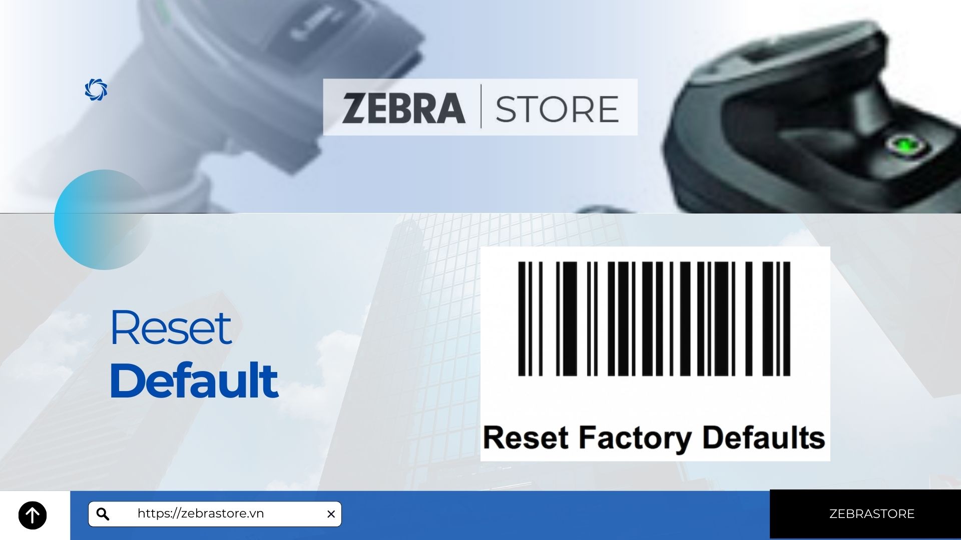Hướng dẫn cách thiết lập cài đặt Enter, Tab, Default cho máy quét Zebra ...